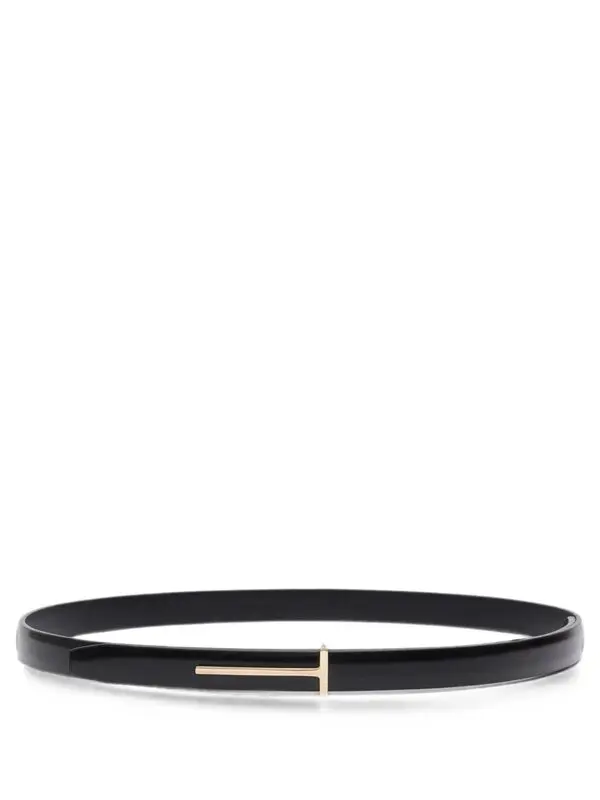 TOM FORD Classic Leather Belt - Black