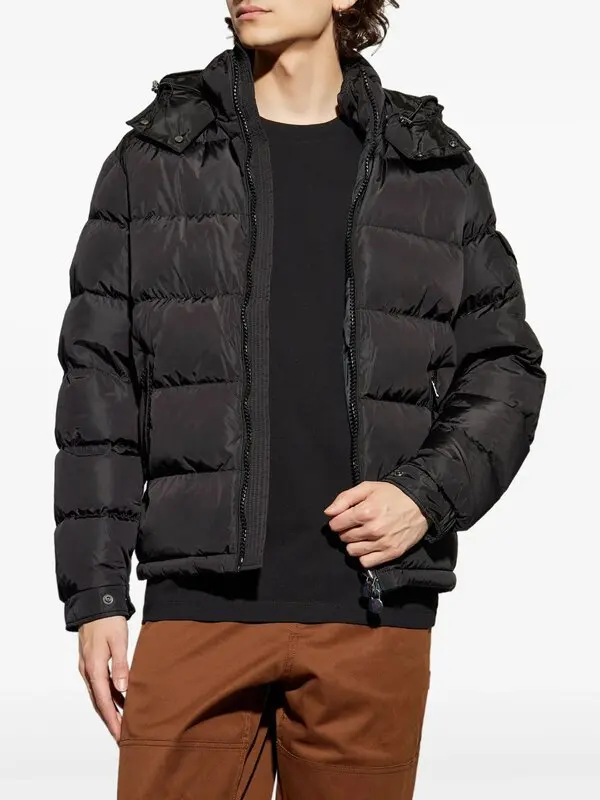 Moncler Maya Matte Short Down Jacket - Black