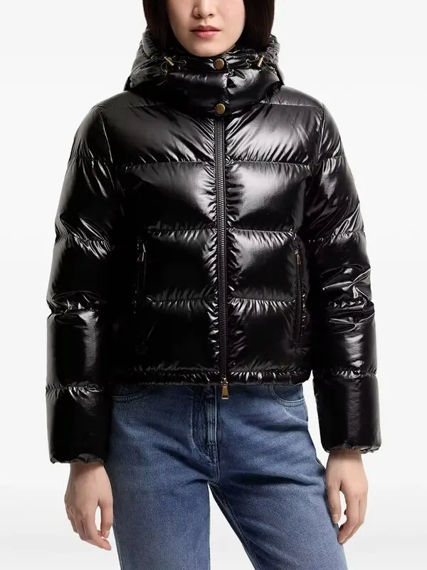 Moncler Niveole Short Down Jacket - Black