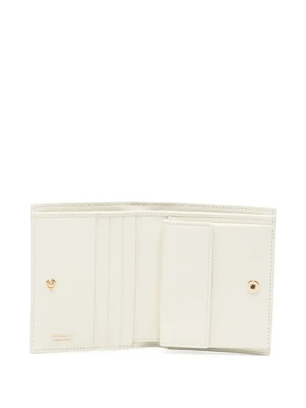 FERRAGAMO Romantic Print Gancini Compact Wallet