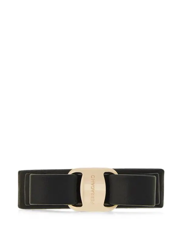 FERRAGAMO Vara Bow Barrette - Black