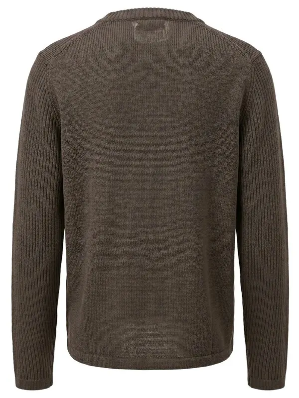 Prada Wool Sweater With Nylon Patch Pocket