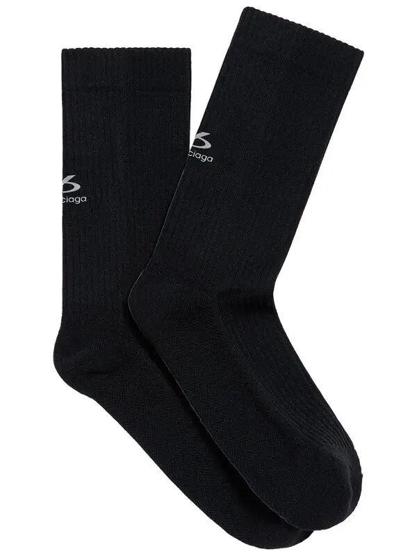 Balenciaga Techwear Technical Socks In Technical Knit