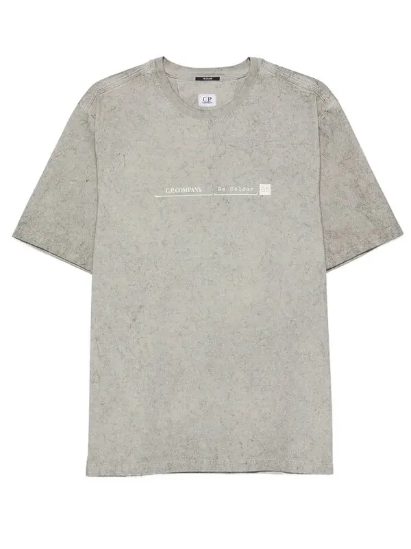 C.P. COMPANY Mercerized Jersey Logo-print T-shirt