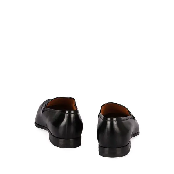 Gucci Horsebit Leather Loafers - Black