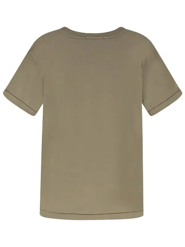 Stone Island Slim Fit T-shirt With Compass Badge - Green