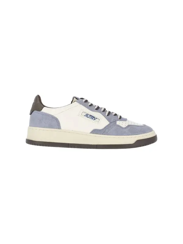 AUTRY Leather Lace-up Sneakers - White