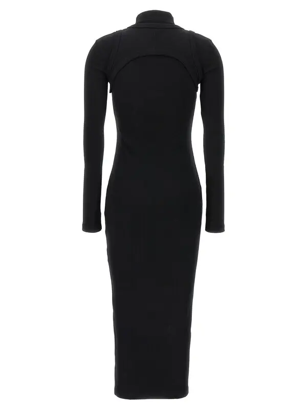 Off-White Off Stamp Rib' Dress