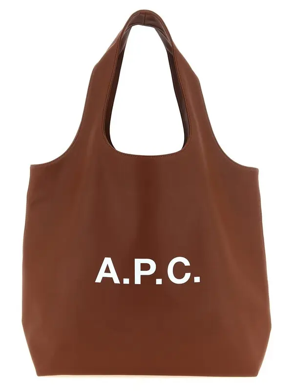A.p.c. Ninon' Large Shopping Bag - Brown