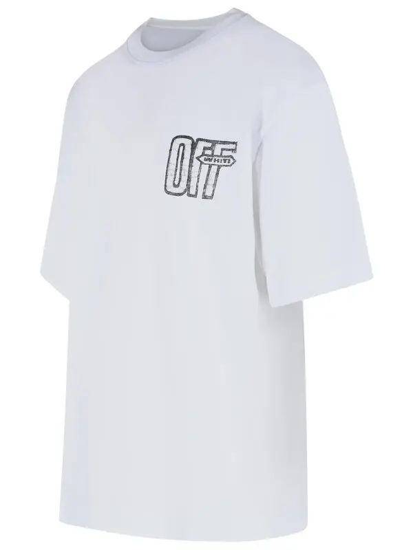 Off-White Motion Arrow' Cotton T-shirt