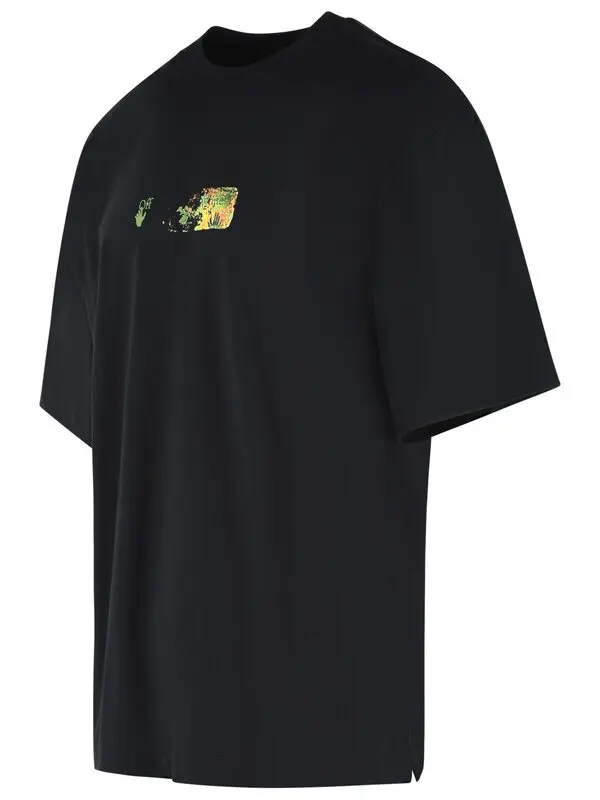 Off-White Spices Arrow' Cotton T-shirt - Black