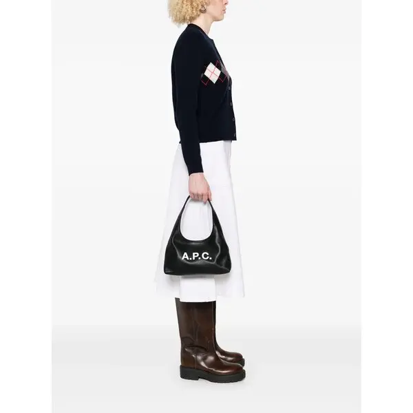 A.p.c. Logo Shoulder Bag