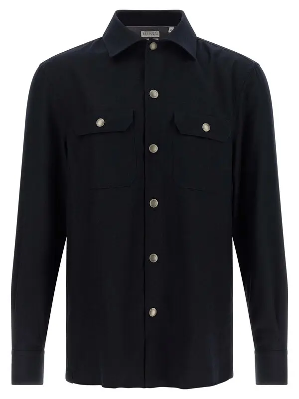Brunello Cucinelli Flannel Overshirt