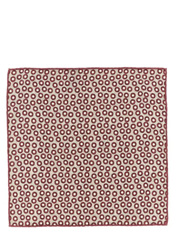 Brunello Cucinelli Polka Dot Pocket Clutch Bag - Multicolor
