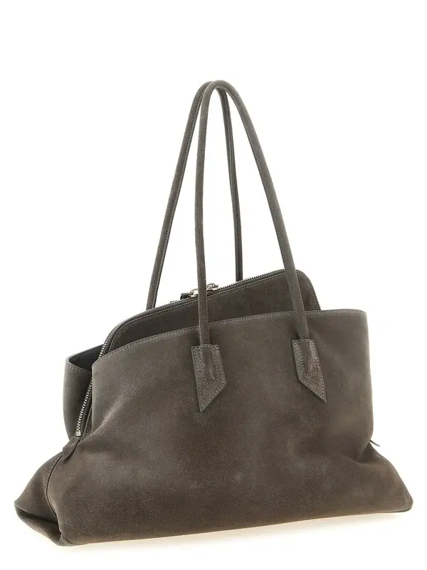 Attico La Passeggiata Medium Shoulder Bag - Gray