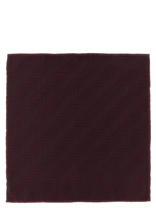 Brunello Cucinelli Chevron Pocket Clutch - Multicolor