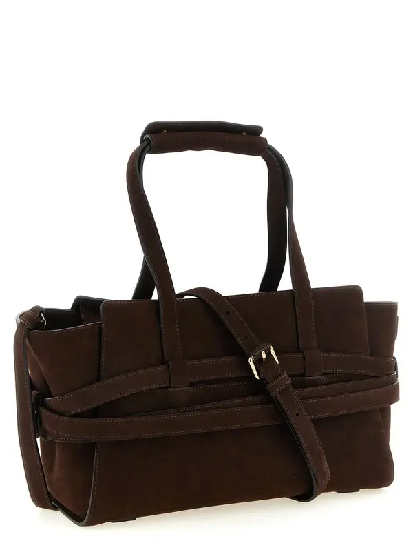 Moschino Tie Me' Handbag - Brown
