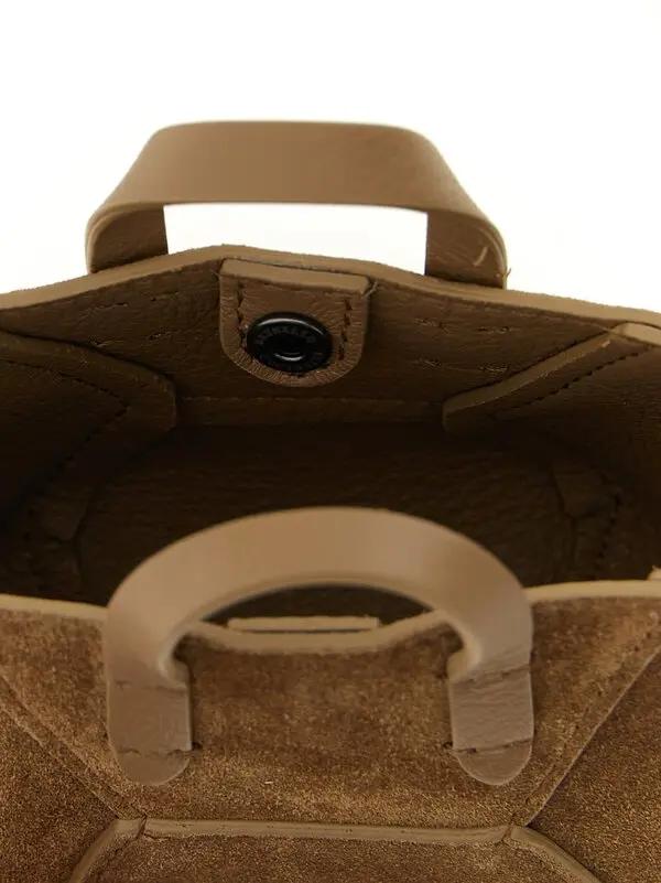 Brunello Cucinelli Micro 'bc Duo' Bag - Brown