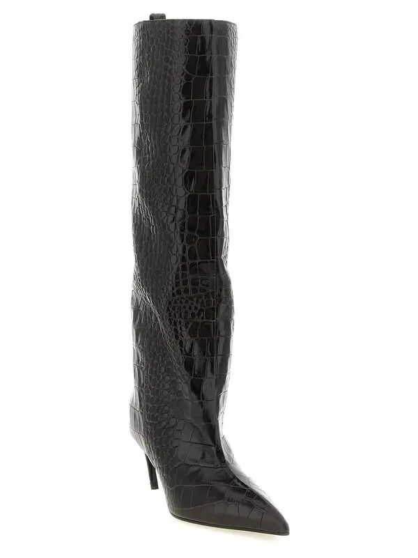 Attico Lea Knee-high Boots - Brown
