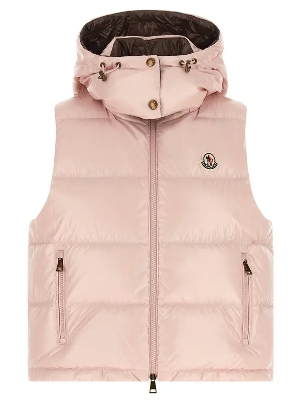 Moncler Niverolle Quilted Padded Vest - Pink