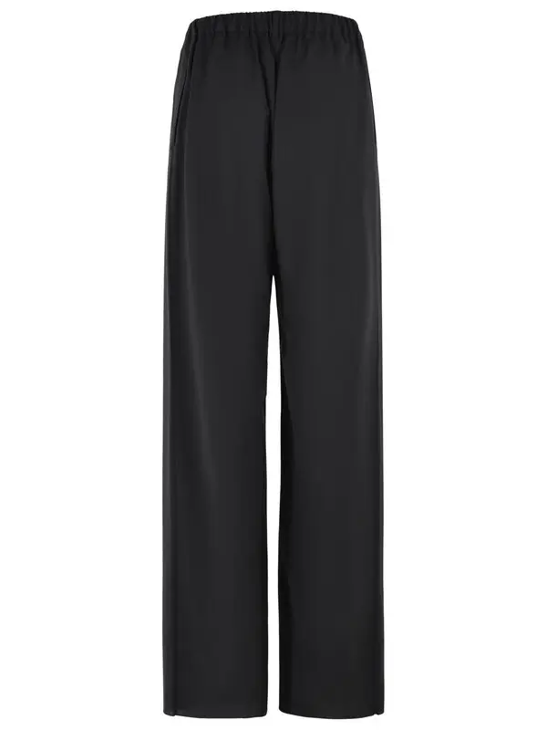Max Mara Editto Virgin Wool Pants - Black
