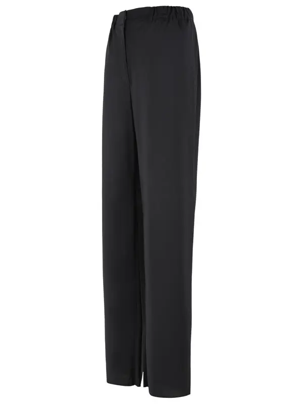 Max Mara Editto Virgin Wool Pants - Black