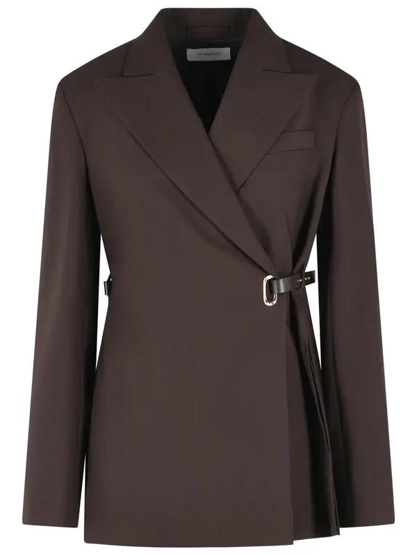 Sportmax Cinta" Tailored Blazer - Brown