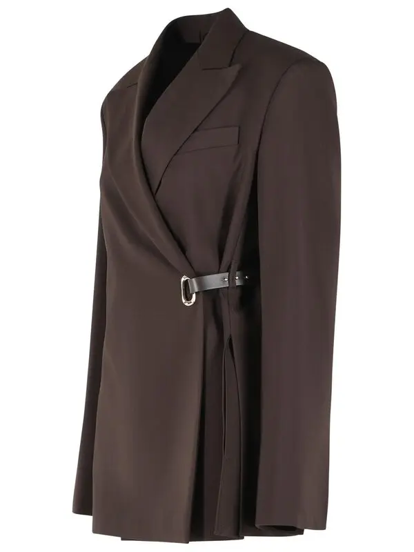 Sportmax Cinta" Tailored Blazer - Brown