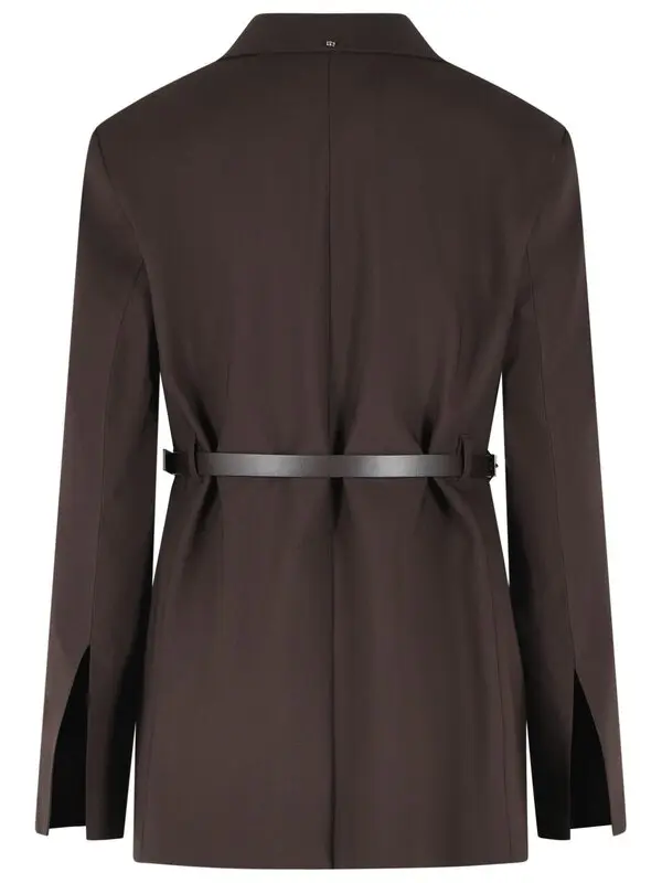 Sportmax Cinta" Tailored Blazer - Brown