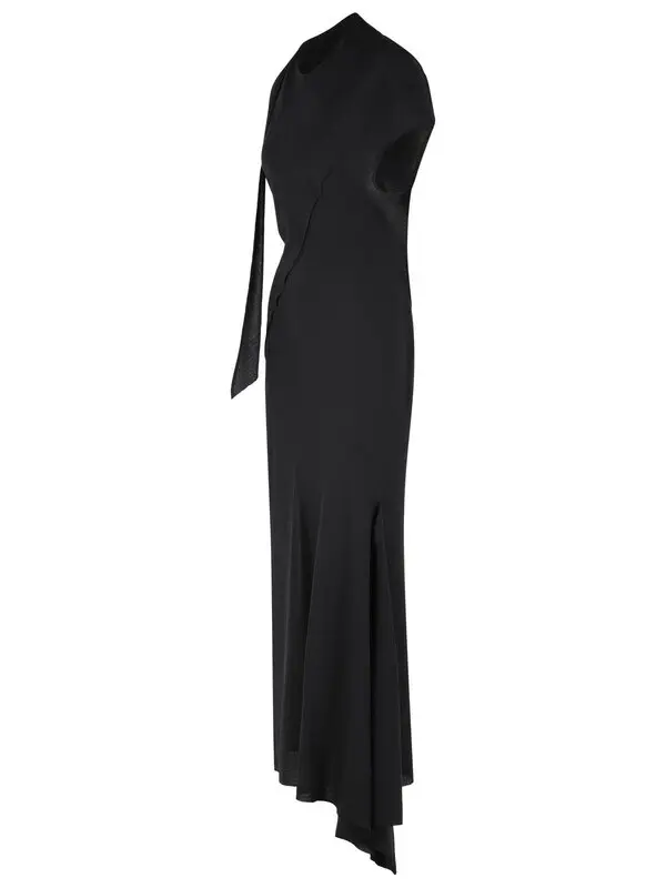 Attico Virgin Wool Midi Dress