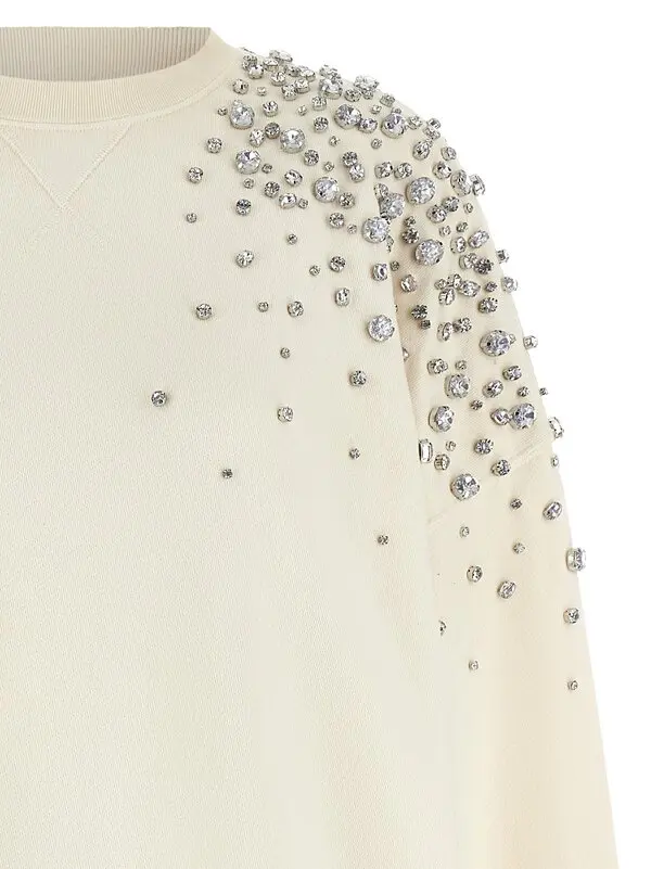 GOLDEN GOOSE Embellished Crystal Sweatshirt