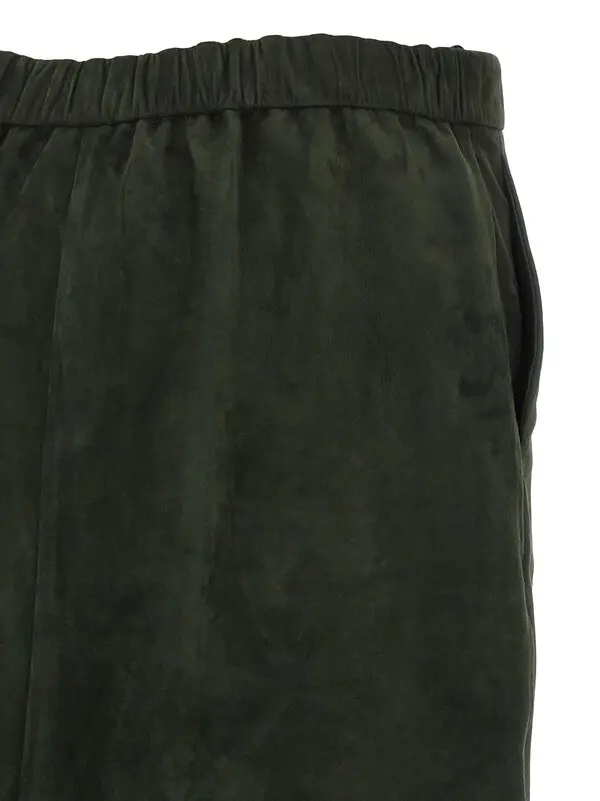 Max Mara Smmgazza Suede Skirt