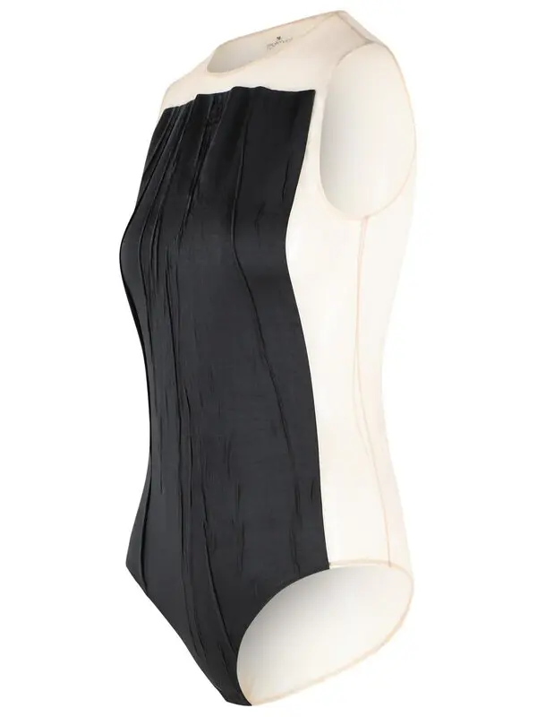 COURREGES And Beige Polyester Bodysuit