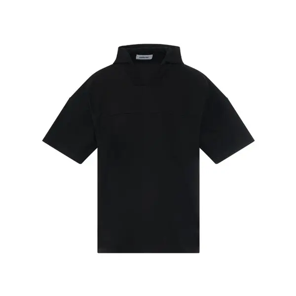 AMBUSH Short Sleeve Hooded Sweatshirt - Black
