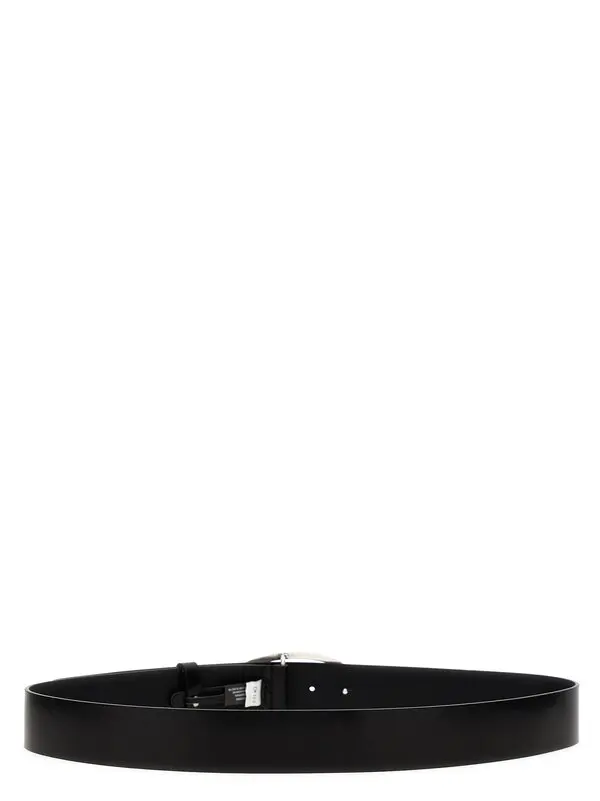 DIESEL® Belt With D Logo Buckle
