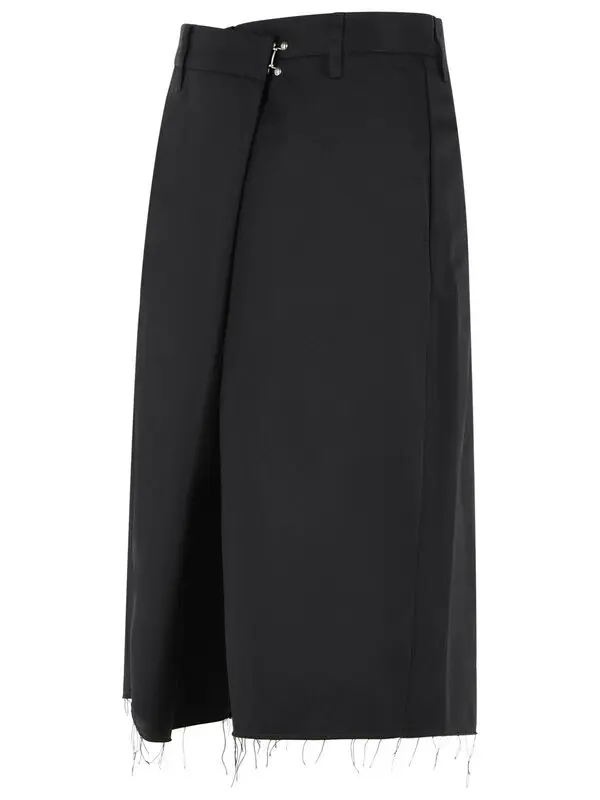 MAISON MARGIELA Cotton Wrap Shorts