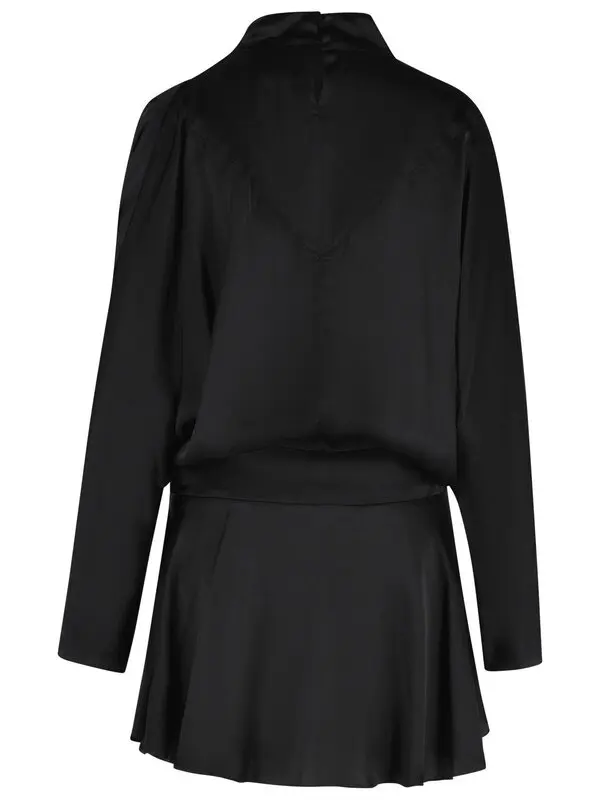 Isabel Marant Étoile Neline Viscose Mini Dress - Black