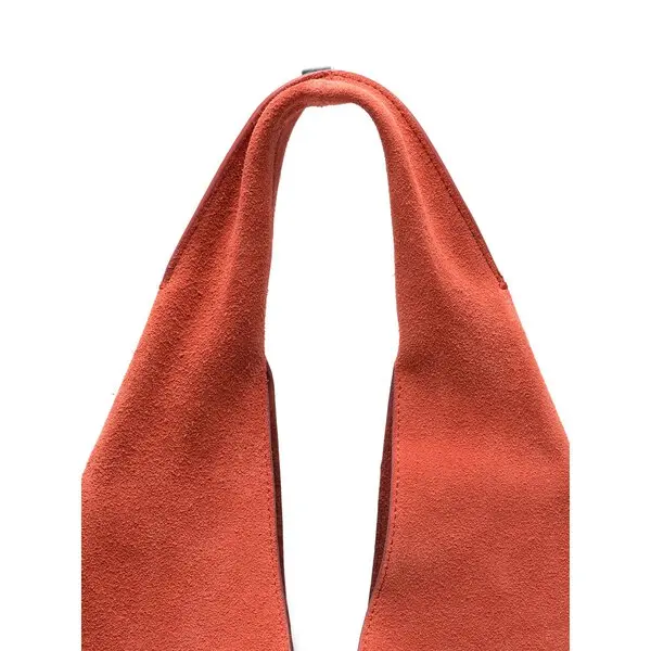 A.p.c. Suede Shoulder Bag - Orange