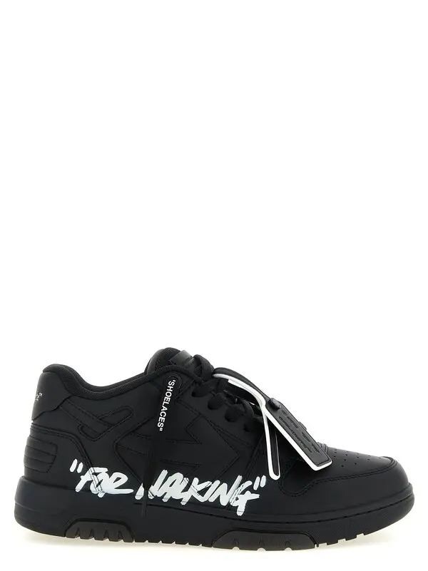 Off-White Out Of Office For Walking" Calf Leather Sneakers - Multicolor