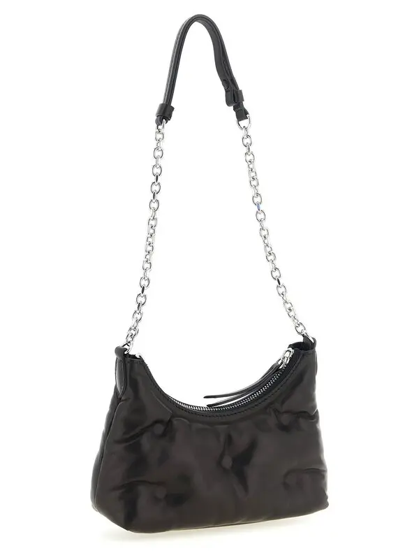 MAISON MARGIELA Glam Slam Hobo Micro Shoulder Bag - Black