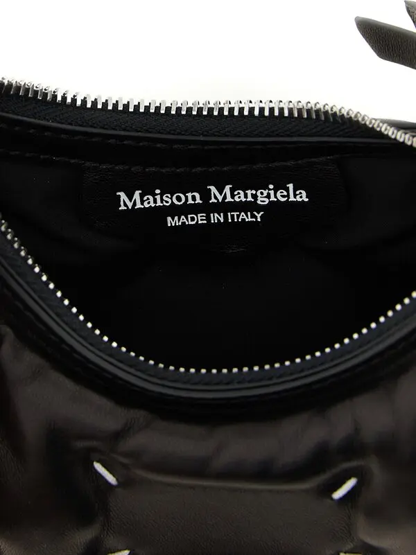 MAISON MARGIELA Glam Slam Hobo Micro Shoulder Bag - Black