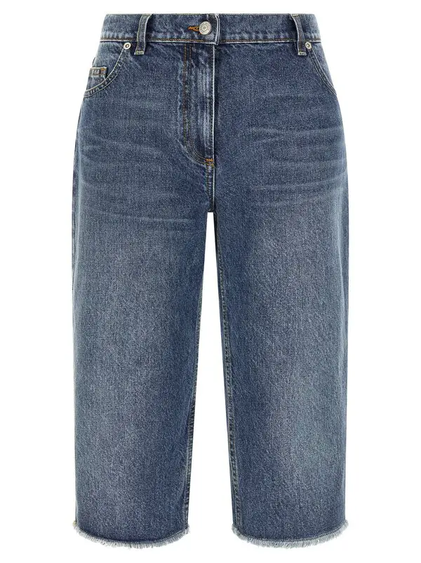 Magda Butrym 08' Capri Jeans - Blue