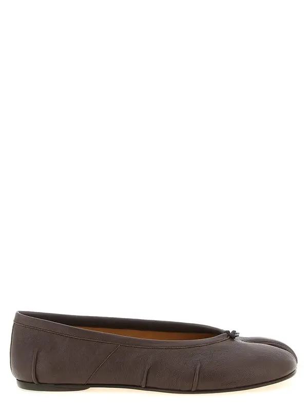 MAISON MARGIELA Tabi Ballet Flats - Brown