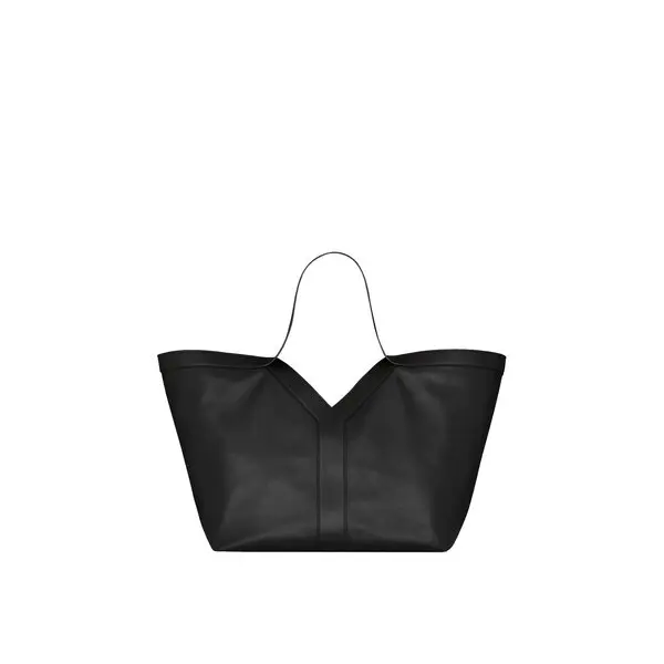 Saint Laurent Y Leather Tote Bag - Black