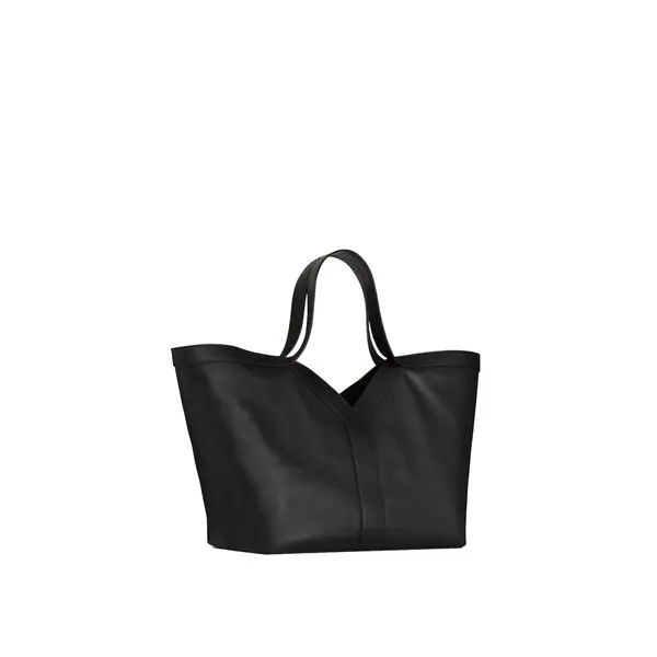 Saint Laurent Y Leather Tote Bag - Black