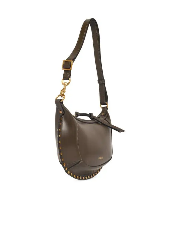 Isabel Marant Étoile Oskan Moon Leather Bag - Brown