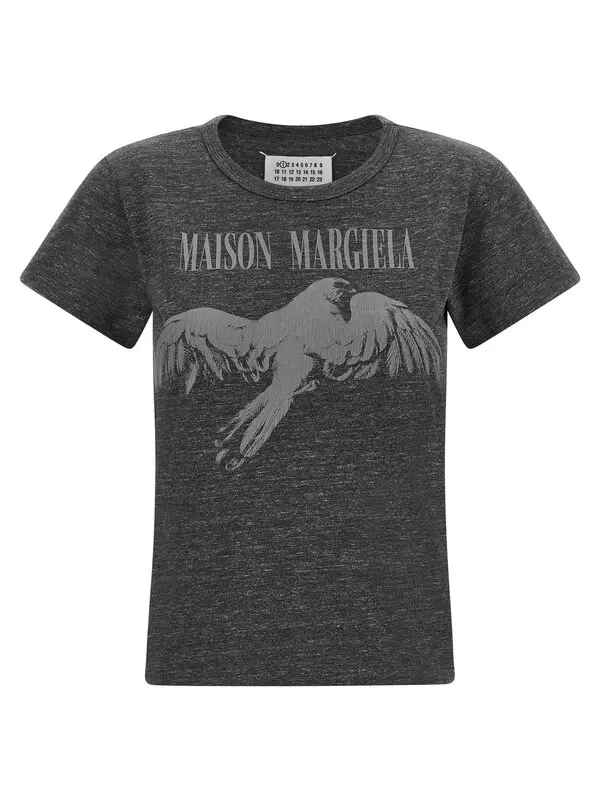 MAISON MARGIELA Graphic Print T-shirt - Gray