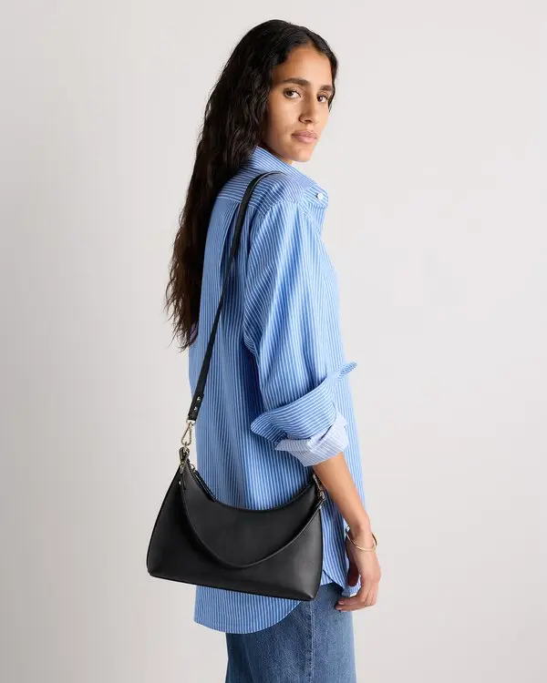 Quince Blair Small Shoulder Bag - Black