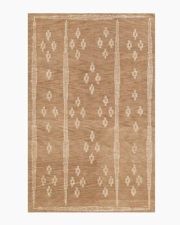 Quince Harlow Wool Rug - Sand