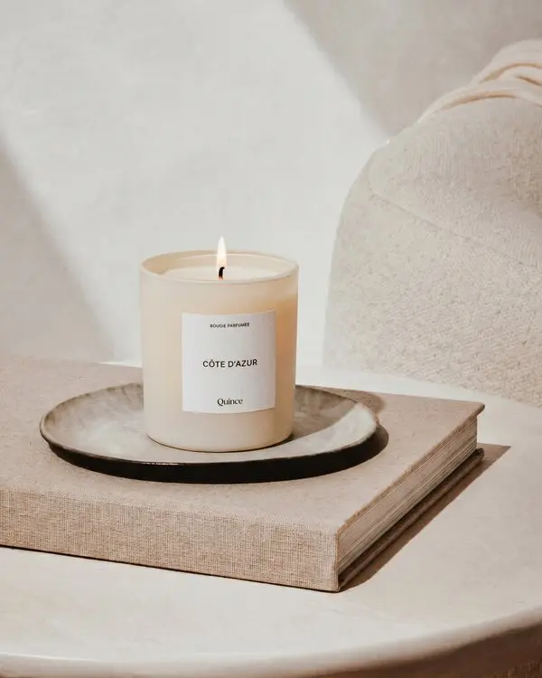 Quince Côte D’azur Candle, Plant-based Wax